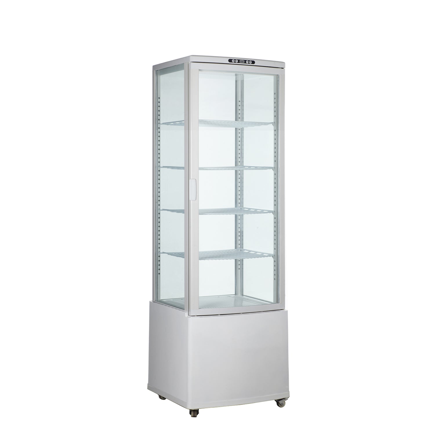Polarman 22″ Standing Display Refrigerator with LED Lights RT-235L-3 – Chumart