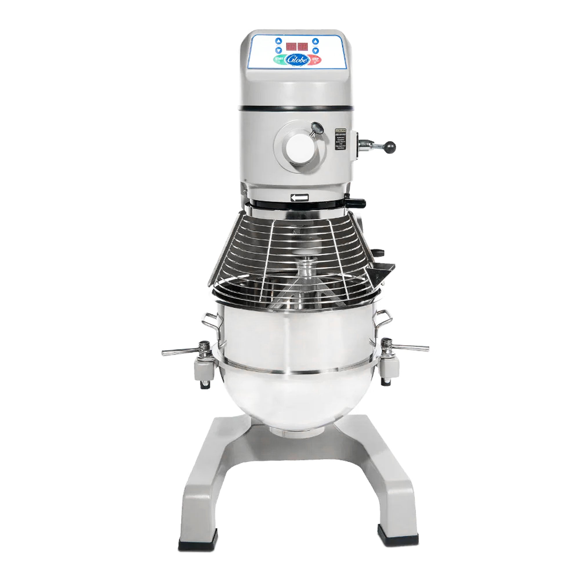 Globe SP40 40 Qt. Planetary Floor Mixer with Guard & Standard Accessor ...