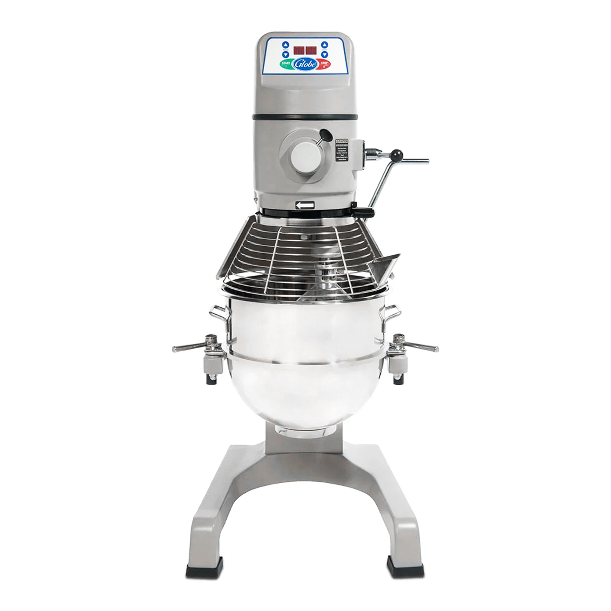 Globe SP30 30 Qt. Planetary Floor Mixer with Guard & Standard Accessor ...