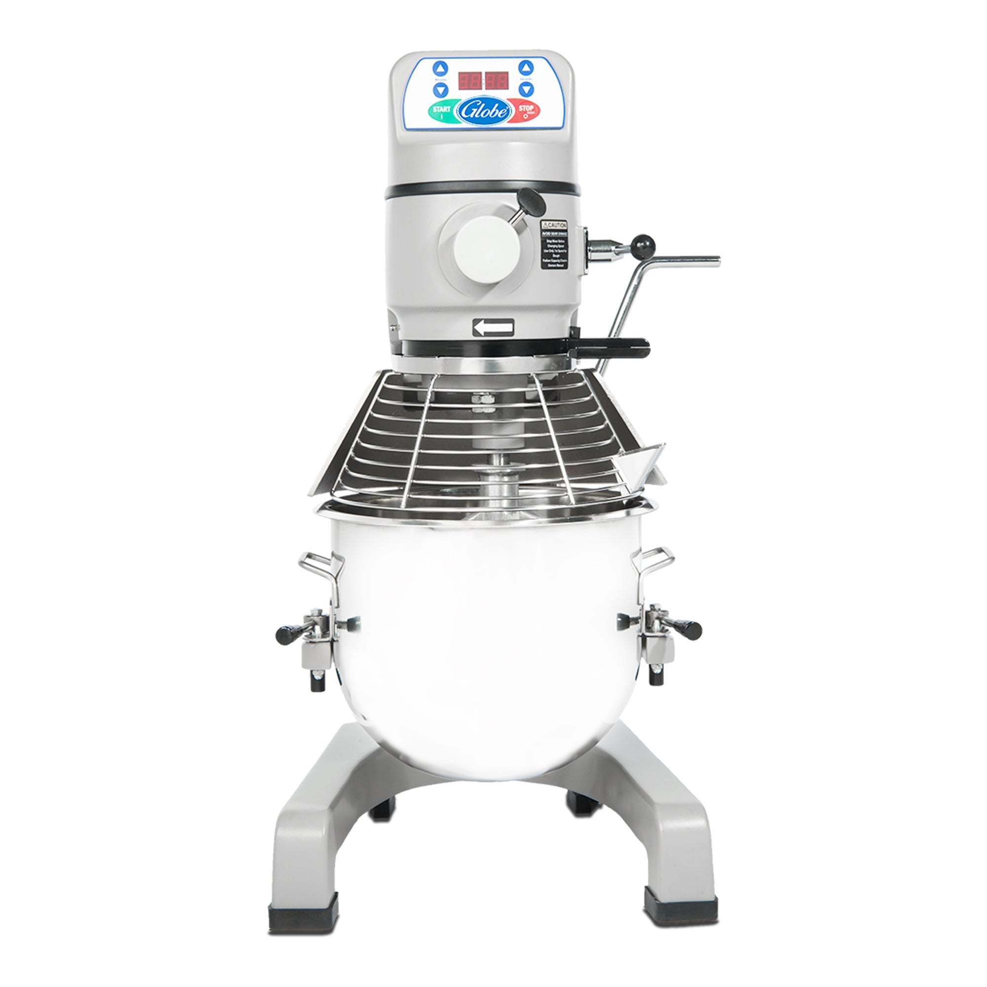 Globe SP25 25 Qt. Planetary Stand Mixer with Guard & Standard Accessor ...
