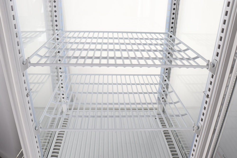 Polarman 18″ Flat Glass Door Countertop Display Refrigerator RT-98L-3 – Chumart