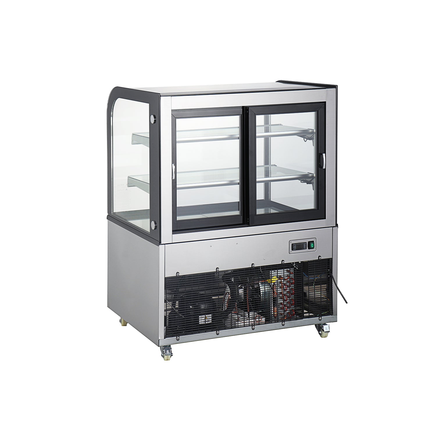 Polarman ARC-270Y 36″ Curved Glass Refrigerated Bakery Display Case Wi ...