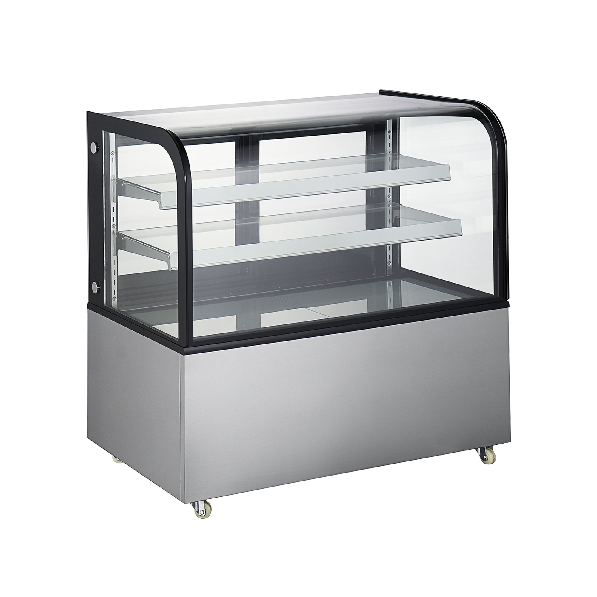 Polarman ARC-370Y 48″ Curved Glass Refrigerated Bakery Display Case Wi ...