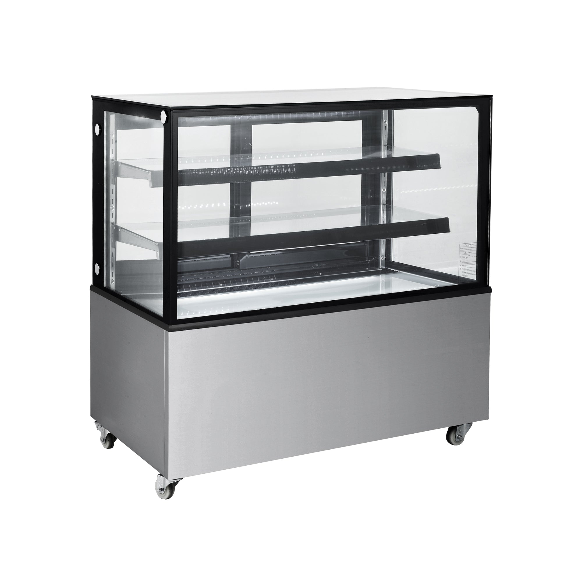 Polarman ARC-370Z 48″ Square Glass Refrigerated Bakery Display Case wi ...