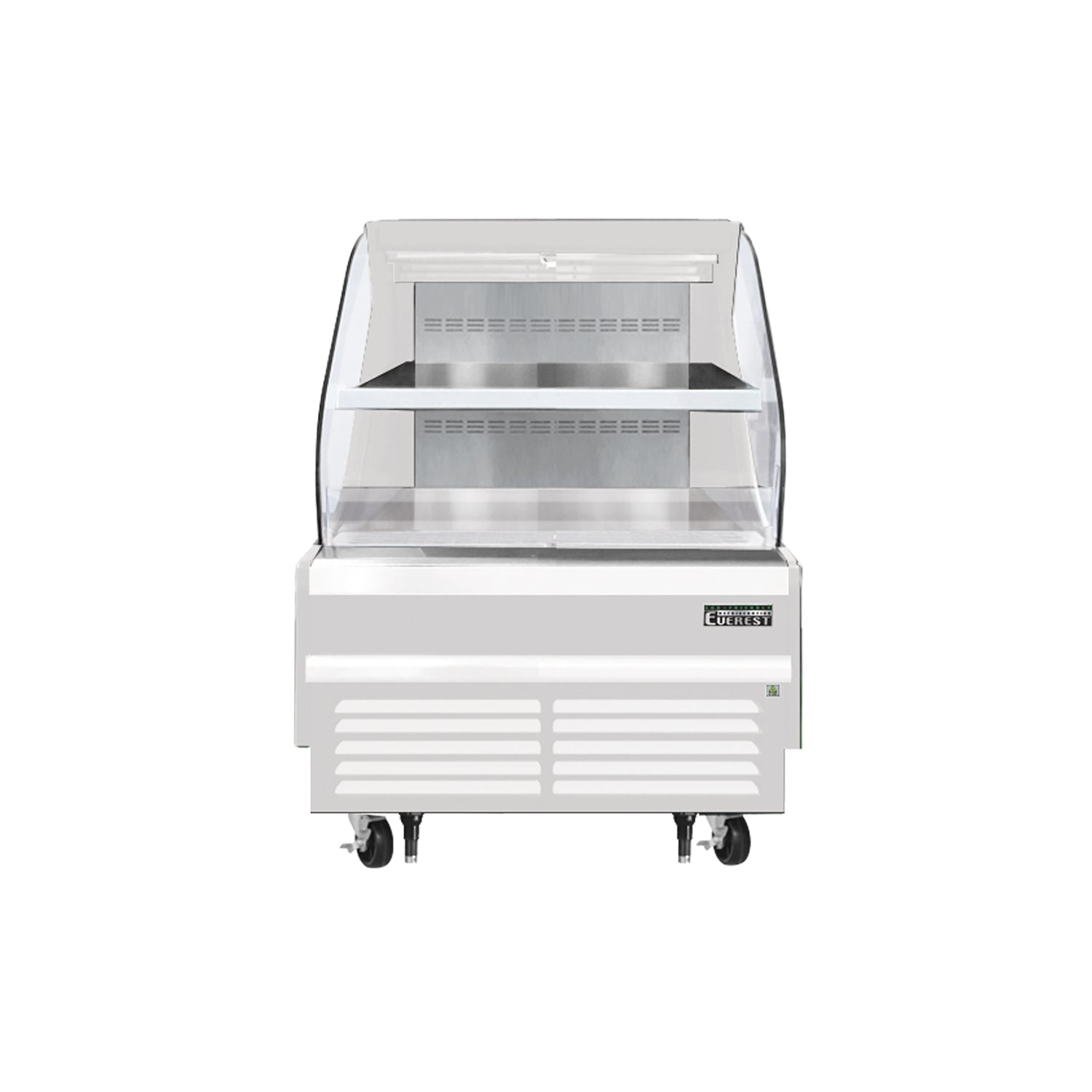 Everest EOMH-36-W-35-T 37 1/4" White 7.4 cu. ft Open Air Merchandiser ...