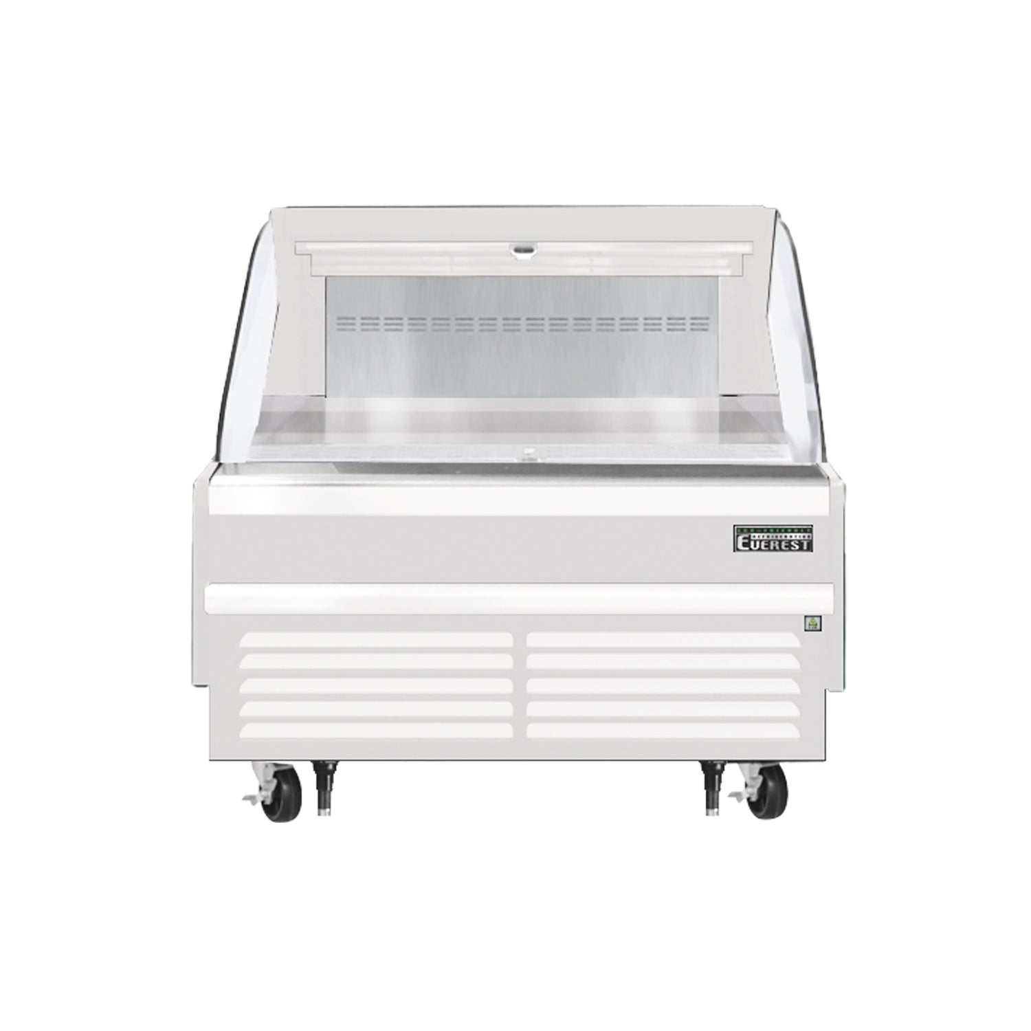 Everest EOMH-48-W-35-S 48" White 7.3 cu. ft Open Air Merchandiser ...