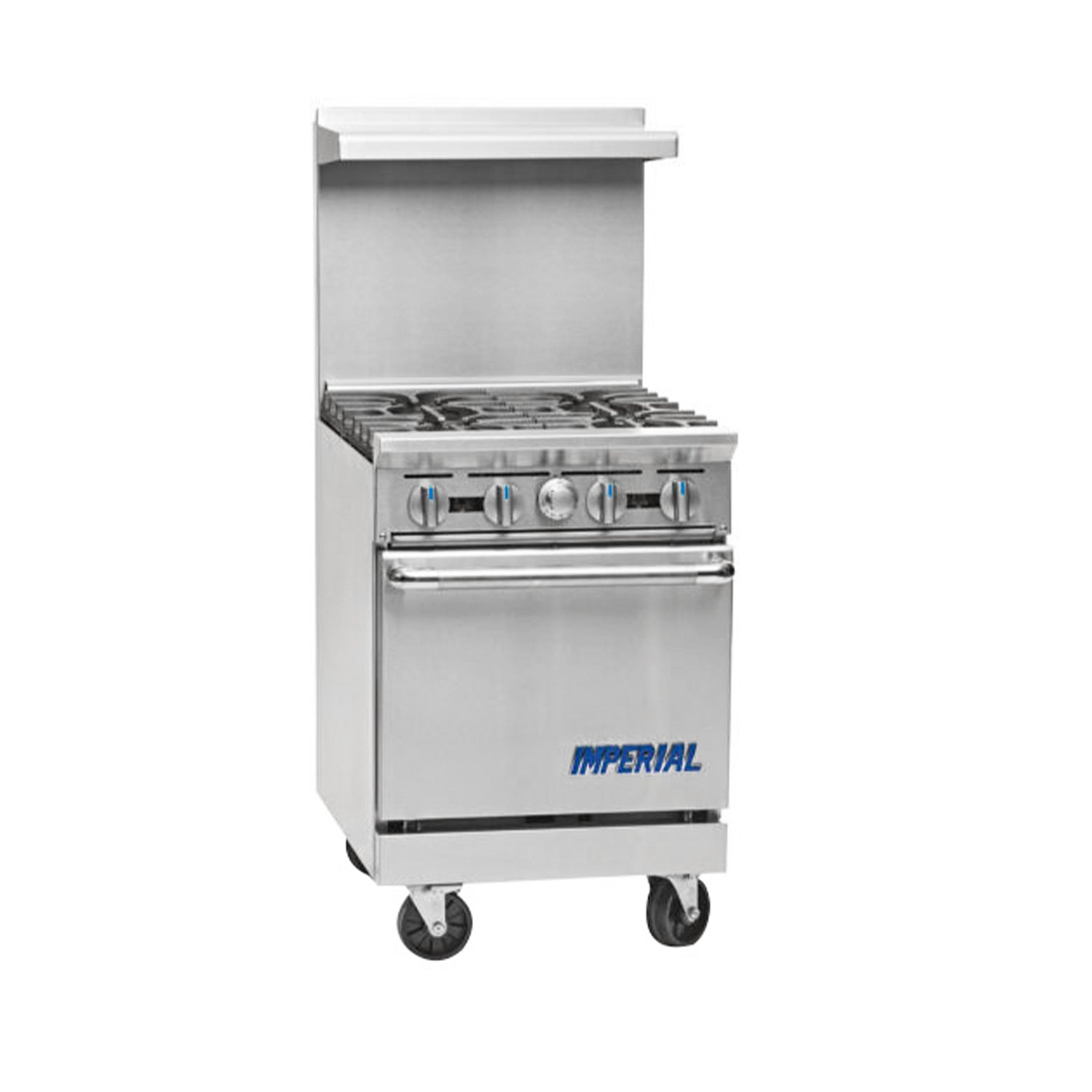 Imperial Range IR-4NG Pro Series 24" Space Saver Natural Gas 4 Burner ...